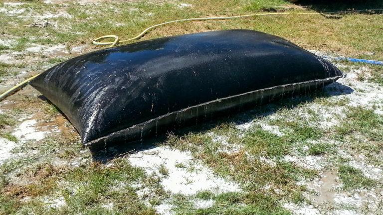 Dewatering Geobag Sediment Filter | Commercial Diving Services | Australia