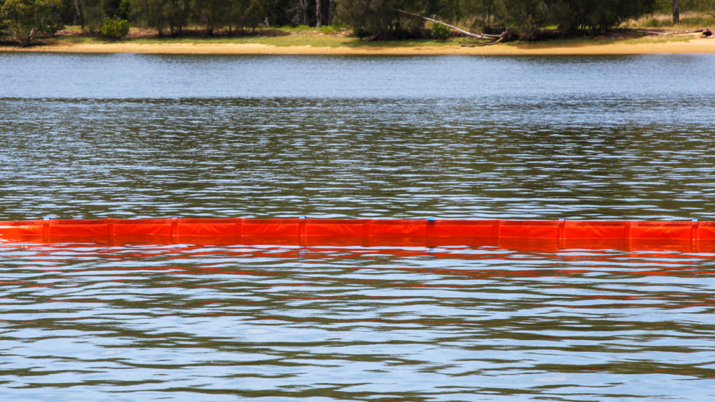 Fence Boom 15m | Commercial Diving Services | Australia