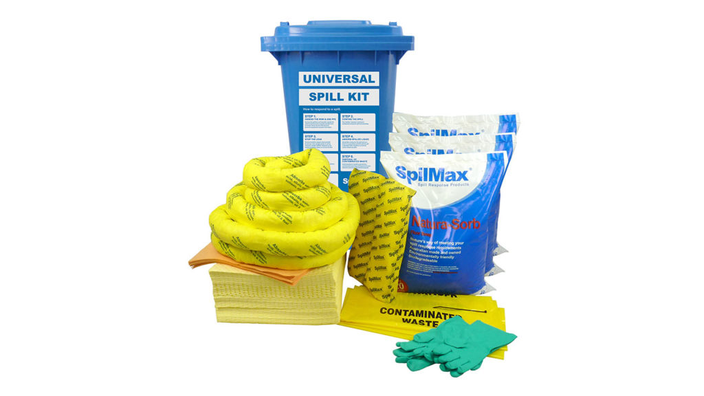 SpilMax Workplace Spill Kit - Universal (240L) | Commercial Diving ...