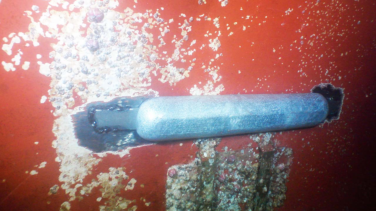 Underwater Anode Installation | Commercial Diving Services | Australia