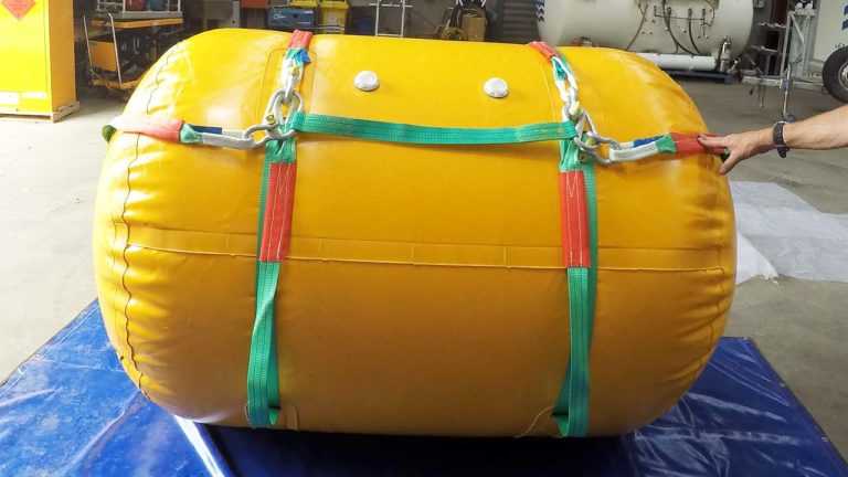 Underwater Air Lift Bags | Commercial Diving Services | Australia